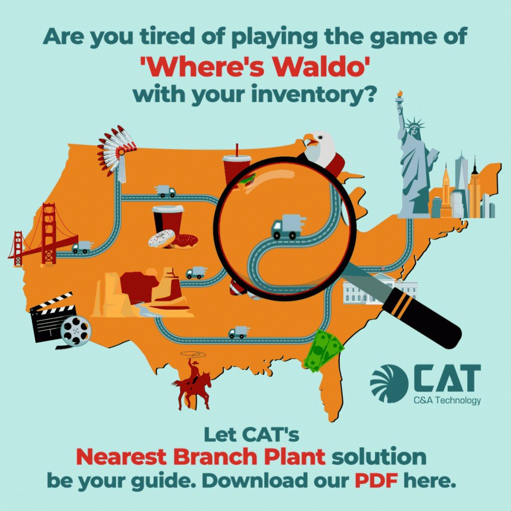 CAT's Nearest Branch Plant solution for JD Edwards • C&A TECHNOLOGY